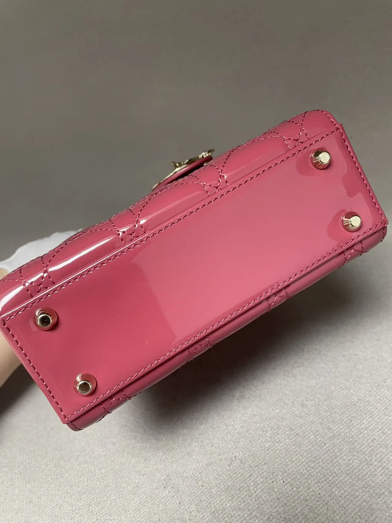 DIOR Mini Lady Dior Bag Patent Leather Best UK's Price